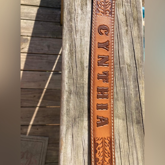 Dun Dee | Accessories | Western Dun Dee Tooled Full Grain Cowhide ...